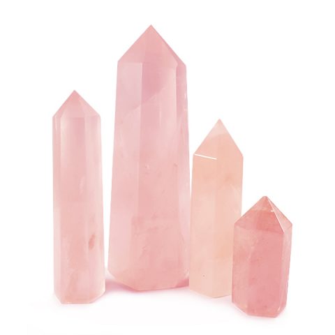 Rose Quartz 6 sided Generator - Topstones
